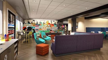 Sala de estar do lobby