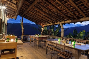 Café da manhã, almoço e jantar