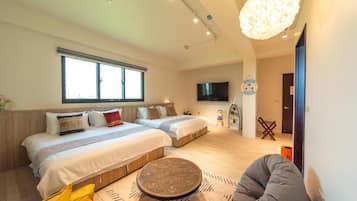 4 quartos, Wi-Fi de cortesia, roupa de cama
