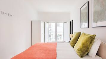 Apartamento, 2 quartos, não fumadores, varanda | 2 quartos, ferro/tábua de engomar, Wi-fi grátis