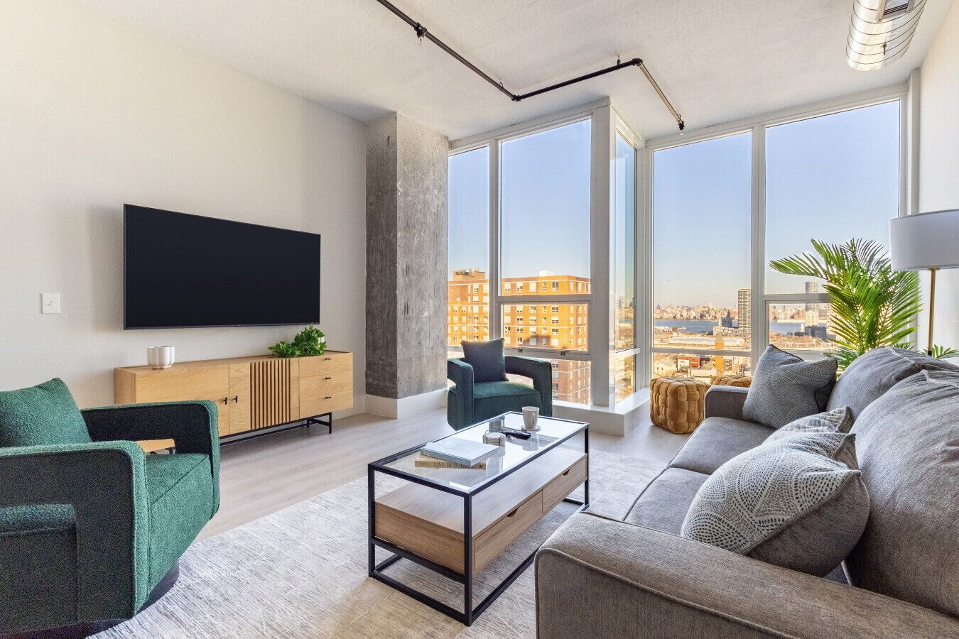 Chique Loft 15 Min From Nyc With City View And Pool - Brooklyn, NY