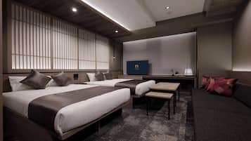 Quarto (Grand Suite) | Cofre no quarto, ferro/tábua de engomar, Wi-fi grátis