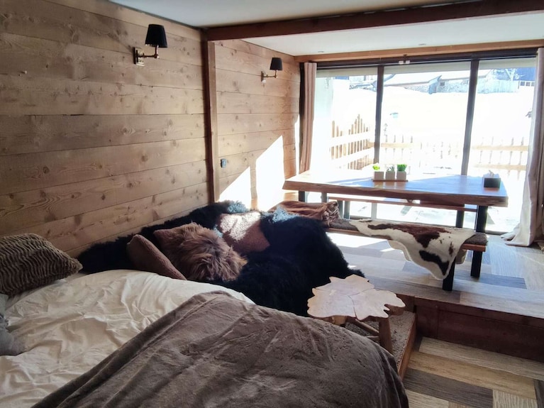 Studio Chaleureux Aux Pieds Des Pistes Avec Terrasse - Isola 2000