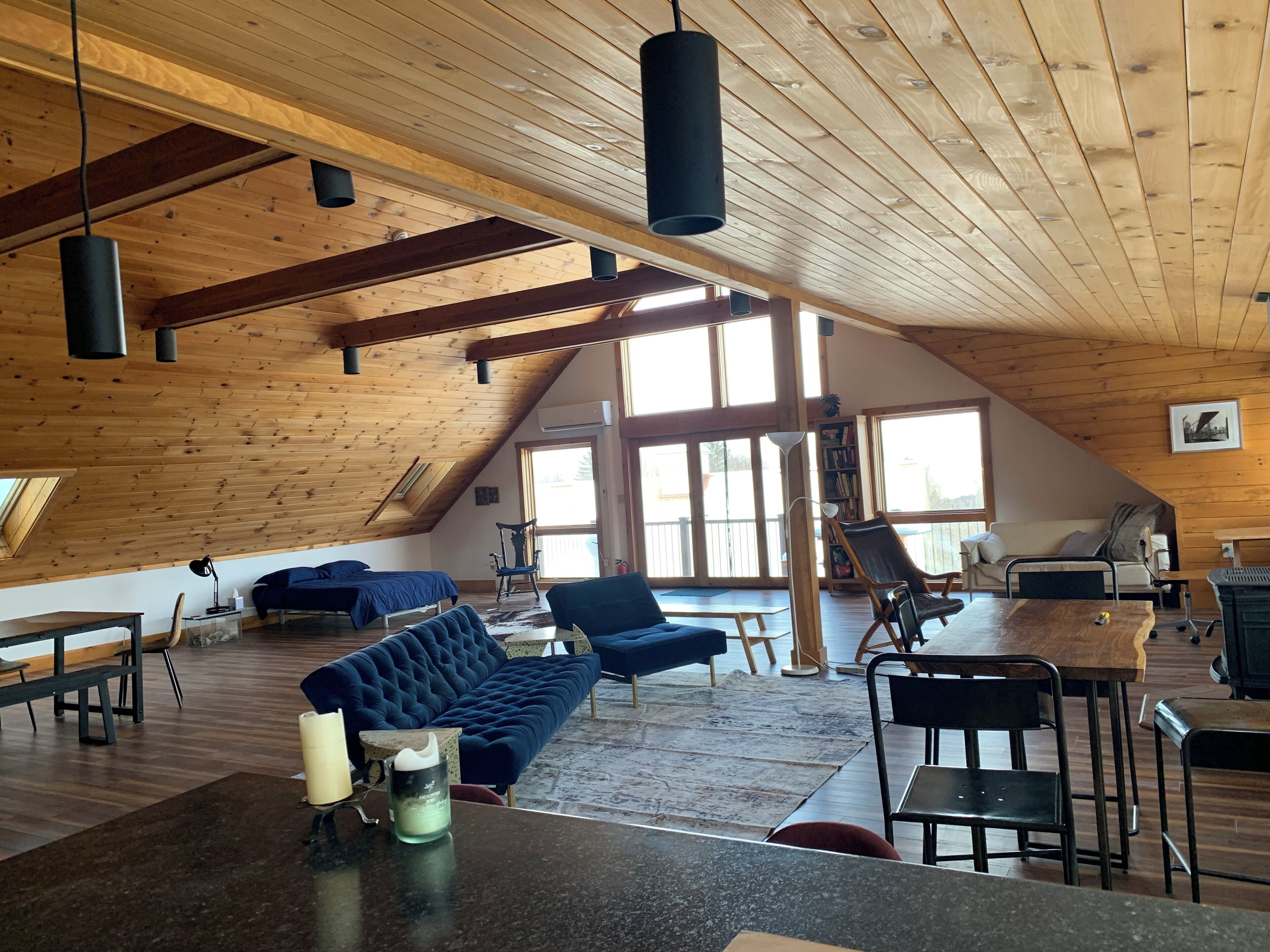 Charming Barn Loft - All Amenities On  60 Acre Farm In The White Mountains Of Nh - Ferris Wheel, Jefferson