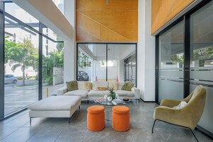 Sala de estar do lobby