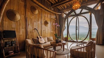Vila superluxo, vista para a montanha | Área de estar