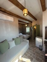 Quarto quádruplo superior, vista para a praia | Wi-Fi de cortesia