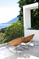 Quarto superior | Terraço/pátio