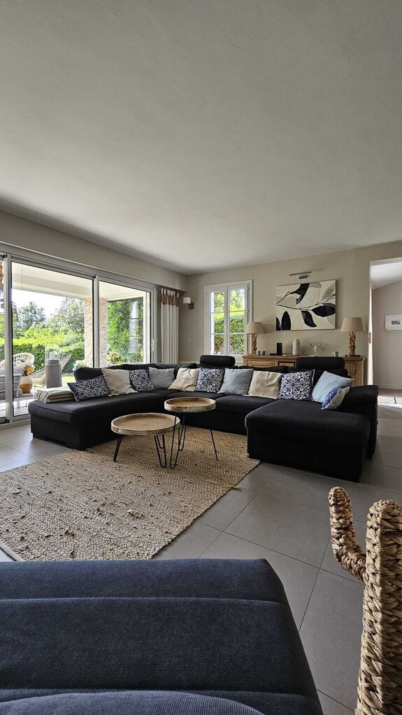 Superb Villa Solenzaïa 1*, 8/10pers, 5 Rooms Clim, Domaine Des Restanques - Ramatuelle