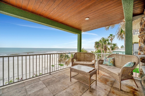 Penthouse de Luxo, vista para o oceano | Terraço/pátio interior