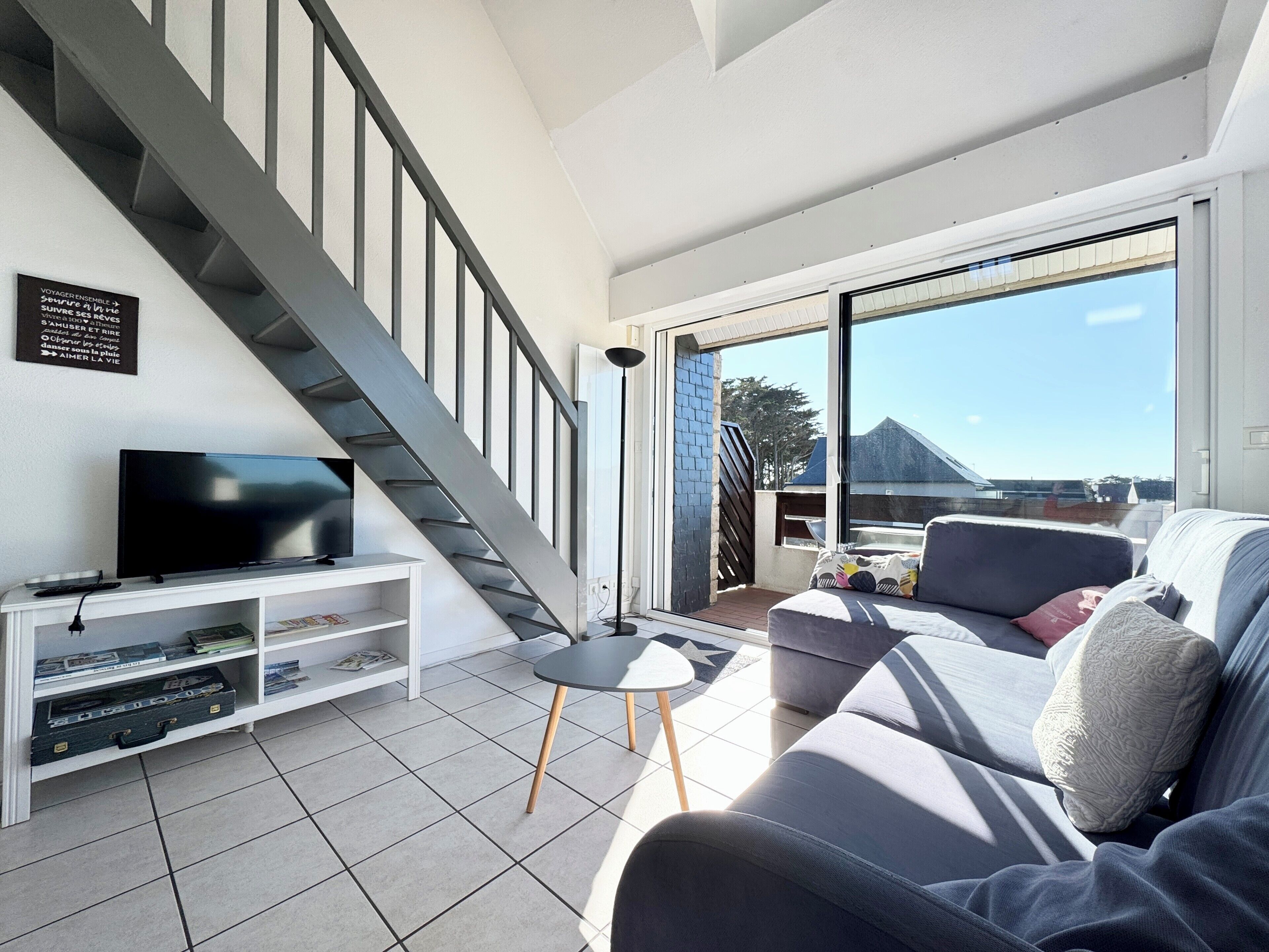 Charmant T3 Duplex - Bord De Mer - Terrasse - Quiberon