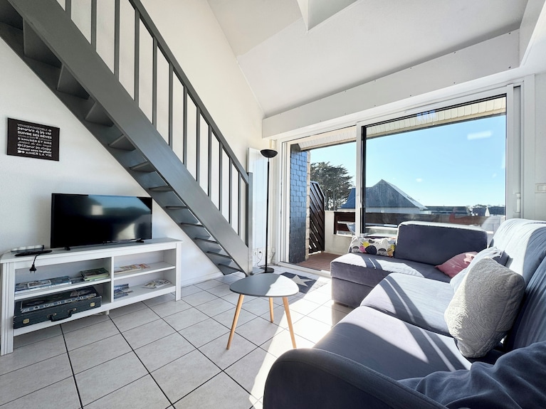 Charmant T3 Duplex - Bord De Mer - Terrasse - Quiberon