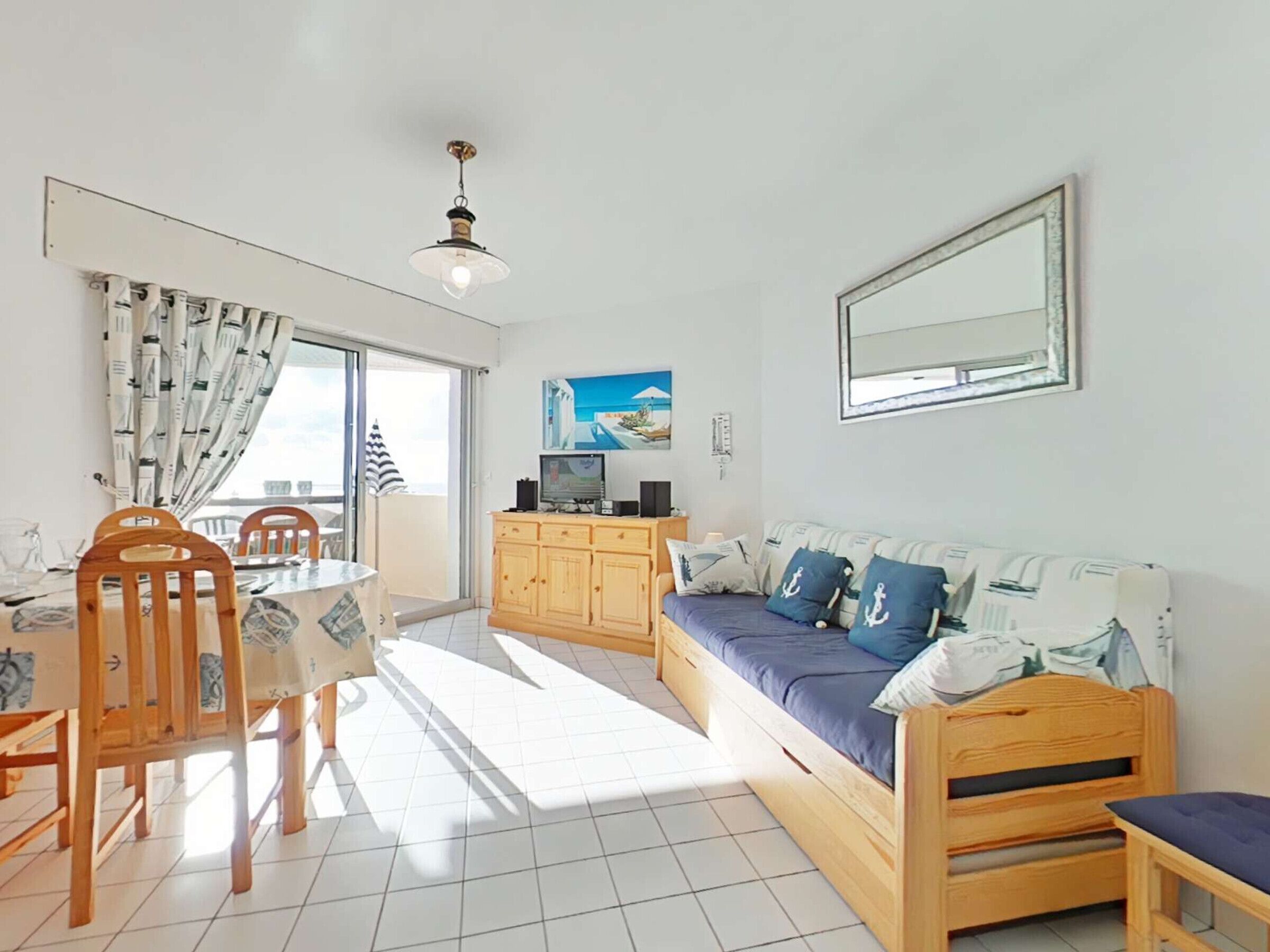 Appartement 1 Pièce, 4 Couchages, Saint Gilles Croix De Vie, Parking - Saint-Gilles-Croix-de-Vie