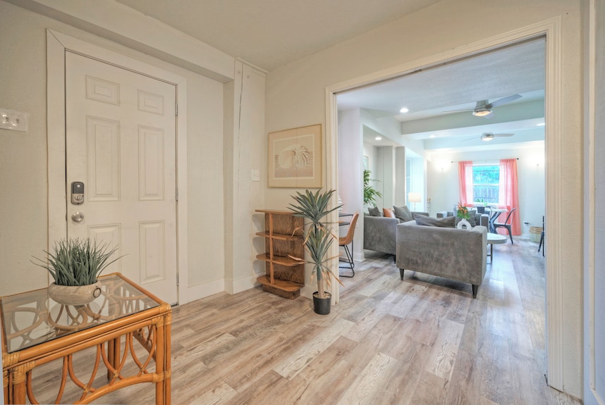 2-unit Home In Golf Cart Zone W/ Patio + Balcony | Salty Sunshine: Group Retreat - Port Aransas, TX