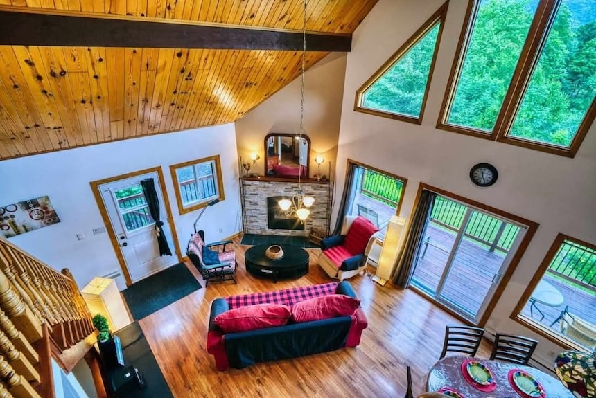 Le Chalet Aux 2 Vues, Eastern Townships / Lake/mountain - Magog