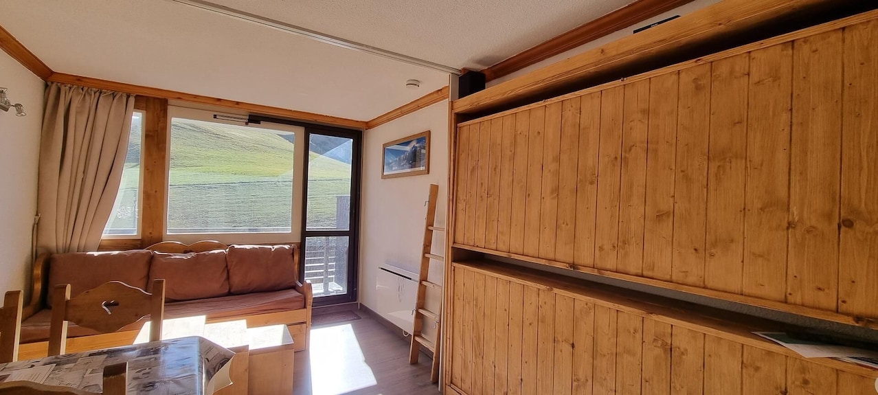 À 10m Des Pistes De Ski, Vue Pistes De Ski, Balcon, Télévision, Casier à Ski, 26m², La Plagne - Mâcot-la-Plagne
