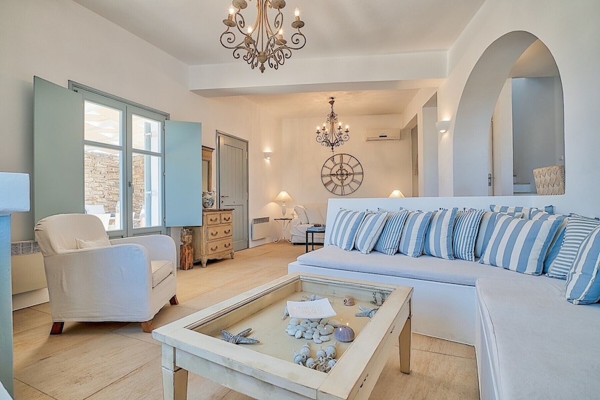 Villa 'Afroditi B' Con Vistas Al Mar, Wi-fi Y Aire Acondicionado - Antiparos