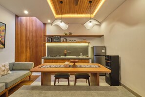 Opções para refeição no quarto