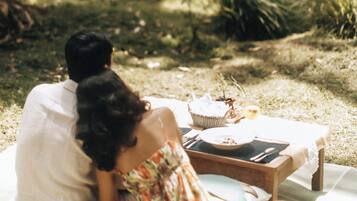 Área para churrascos e piqueniques