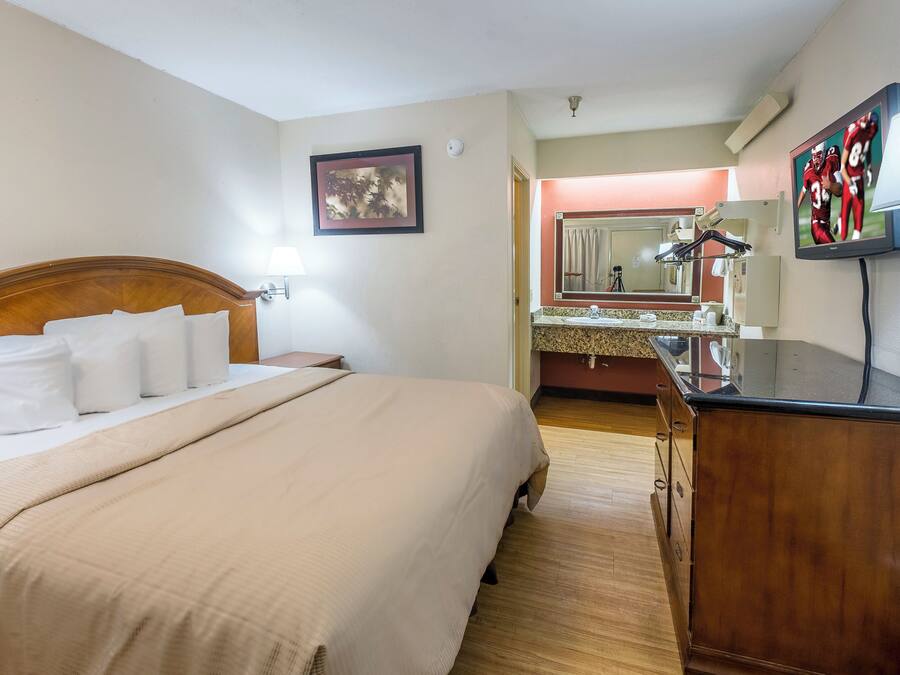 Wi-fi grátis, roupa de cama fornecida