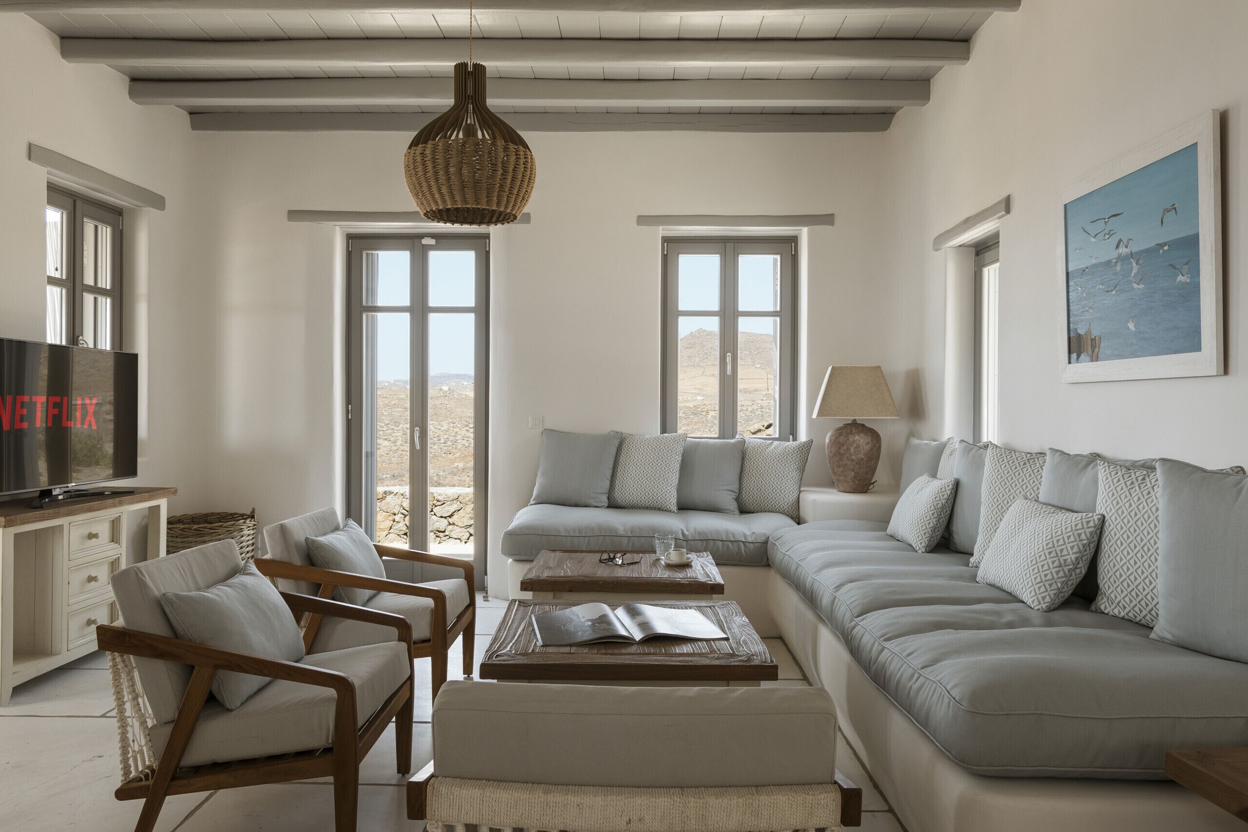 Seafront 9bdr Serenity In Mykonos - Mykonos