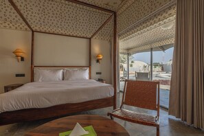 Quarto casal clássico, vista para o jardim | Vista para o jardim