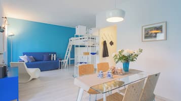 Apartamento (1 Bedroom) | Sala de estar