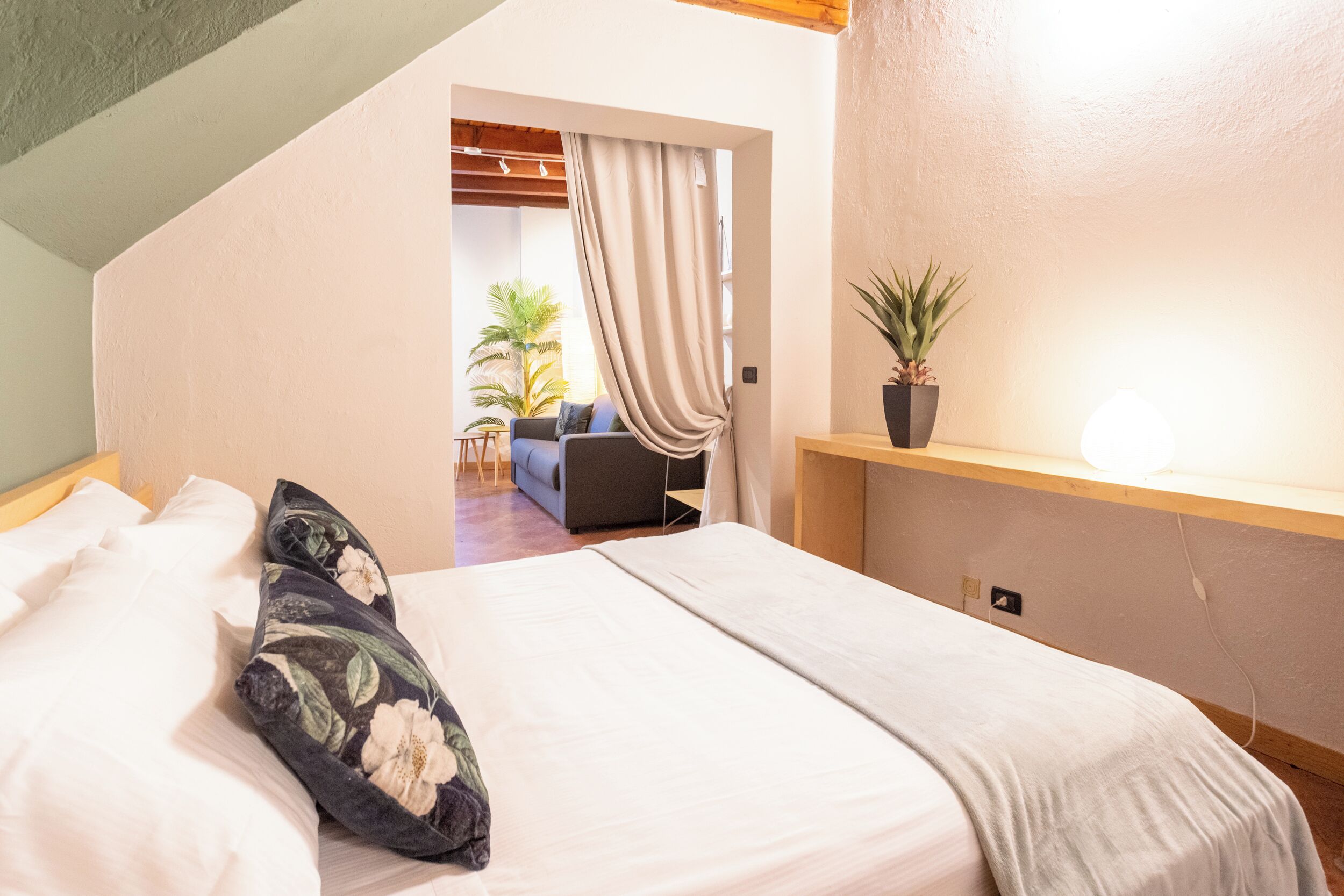 Apartamento (1 Bedroom) | 1 quarto, secretária adequada para computadores portáteis 