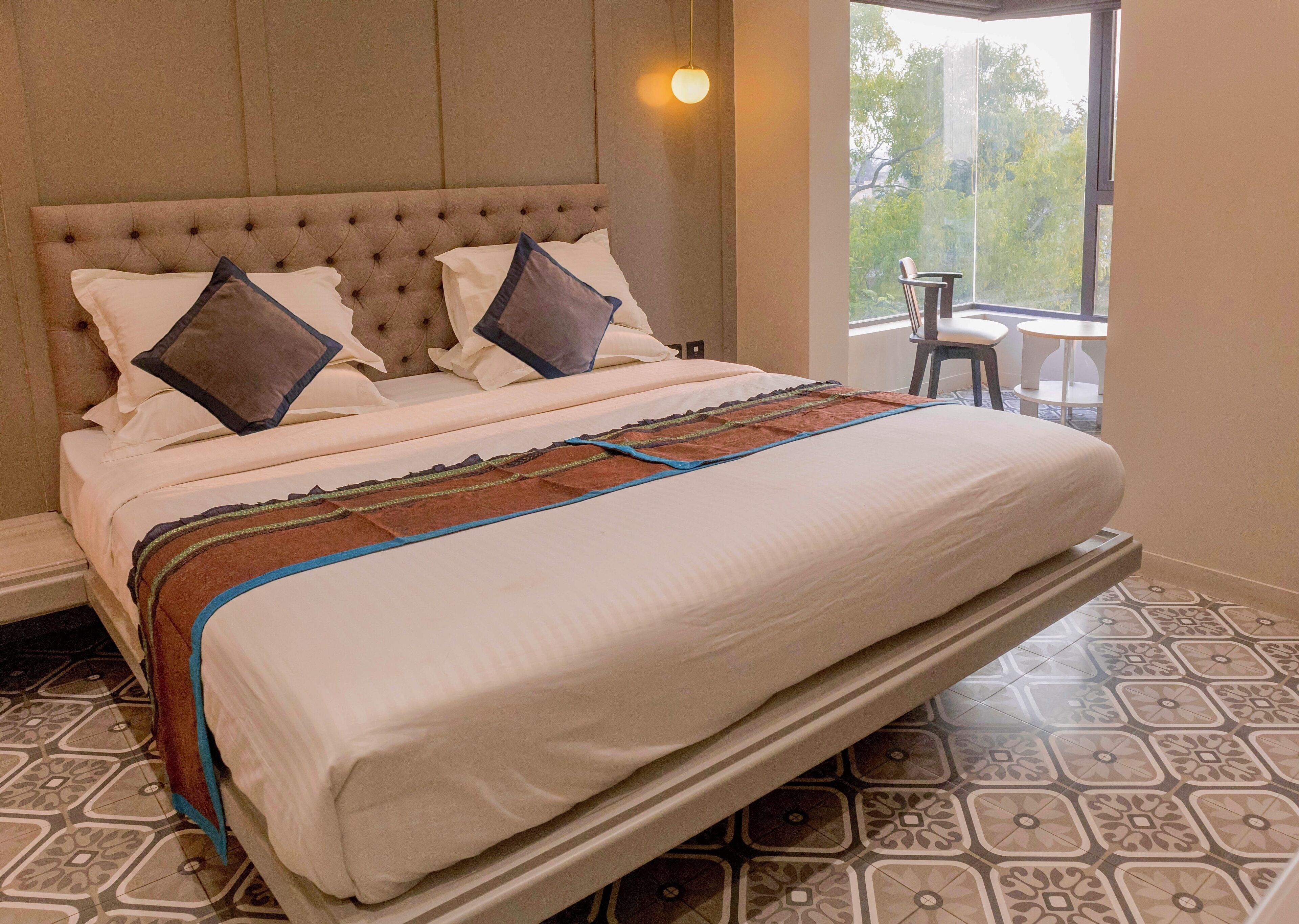 Quarto superior | Camas com colchões de espuma com sistema de memória, cofres nos quartos