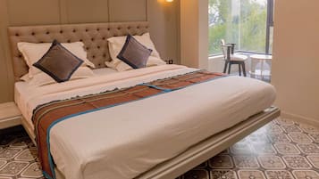 Quarto superior | Camas com colchões de espuma com sistema de memória, cofres nos quartos