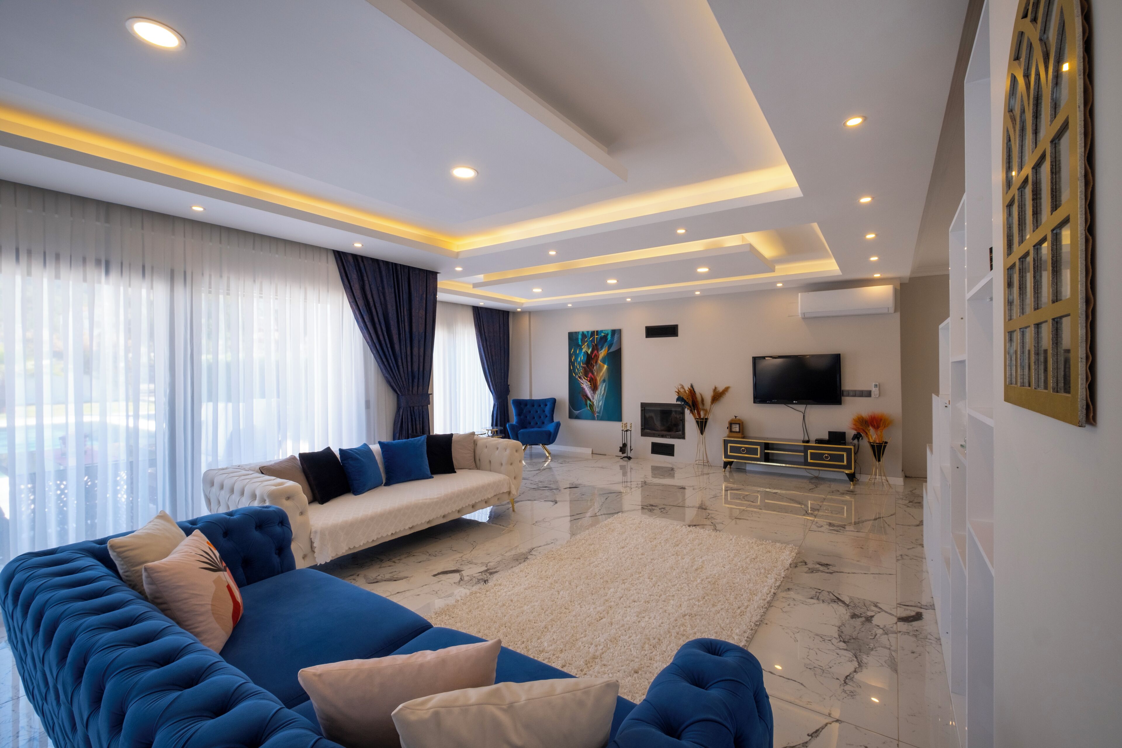 Büyük Aile Tatilleri İçin Mükemmel Seçim: 12 Kişilik, 6 Yatak Odalı Lüks Villa - Mugla