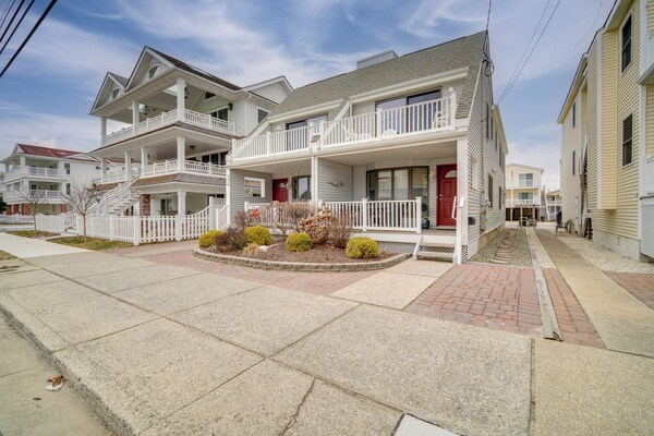 Steps To Beach: Townhome W/ Balcony In Ocean City - Belleplain State Forest, Woodbine