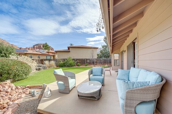 4 Mi To Uptown Sedona: Desert Home W/ Mtn Views! - Sedona, AZ