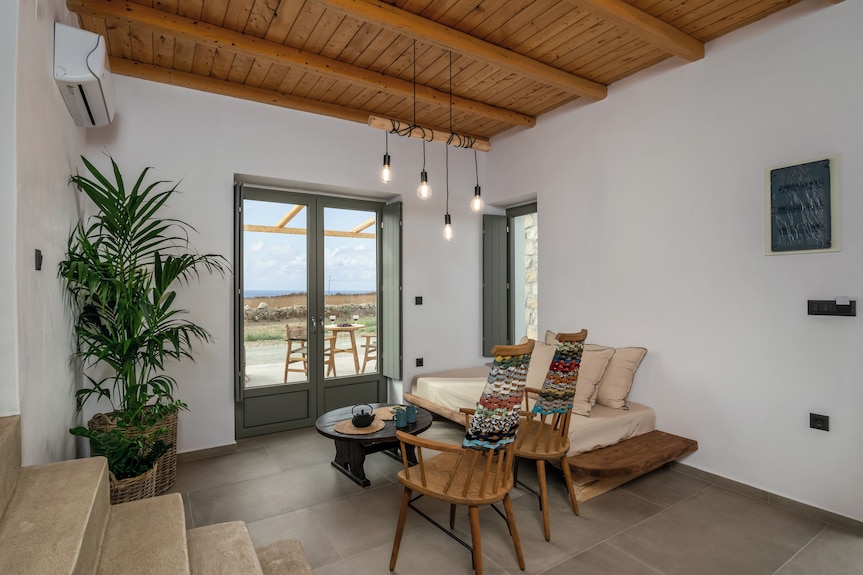 Rastoni Milos Slow Living Home ,Cosy Two Storey Stone House Sea View - Milos