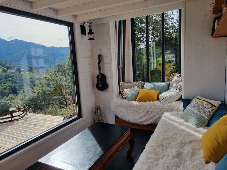 Tiny House "La Chrysalide" Vue Panoramique Vosges - Vosges