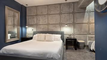 Apartamento em Condomínio Fechado, 1 cama king-size e sofá-cama, varanda (Sonoran Sky SKY 1005) | 1 quarto, com decoração personalizada, com mobília individualizada