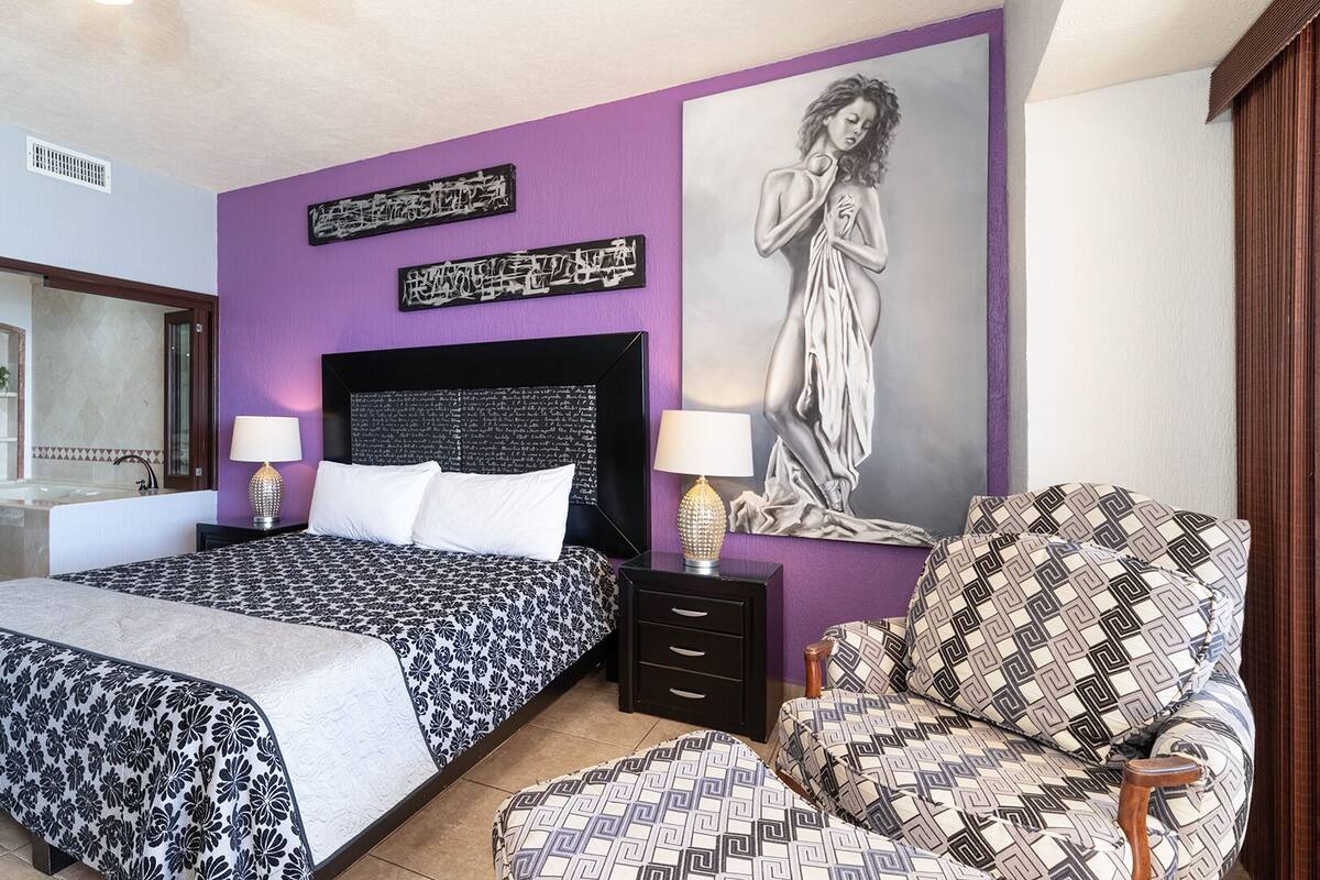 Apartamento em Condomínio Fechado, várias camas, varanda, vista para o oceano (Sonoran Sky SKY 1508) | 2 quartos, com decoração personalizada, com mobília individualizada