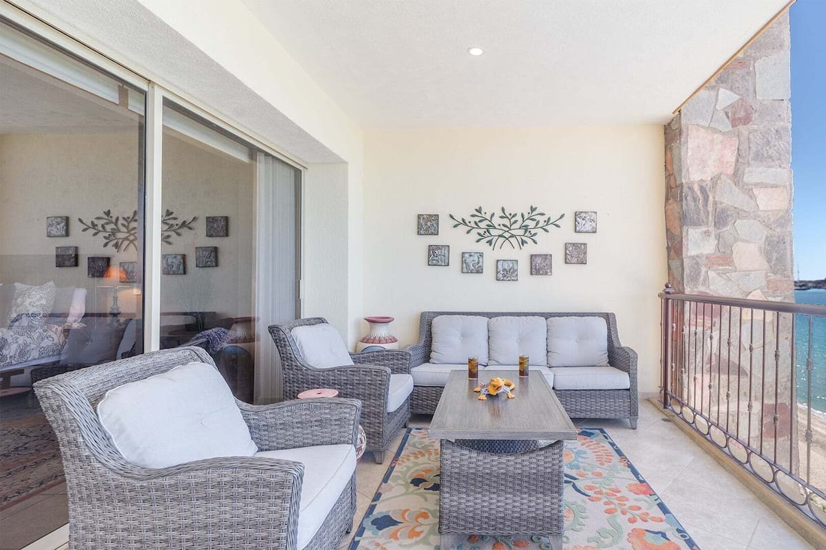 Apartamento em Condomínio Fechado, várias camas, varanda, vista para o oceano (Sonoran Sky SKY 1007) | Terrenos do alojamento