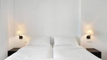 Apartamento exclusivo, vista para o oceano | 2 quartos, cortinas blackout, ferros/tábuas de passar roupa