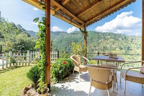 Vista para o jardim
