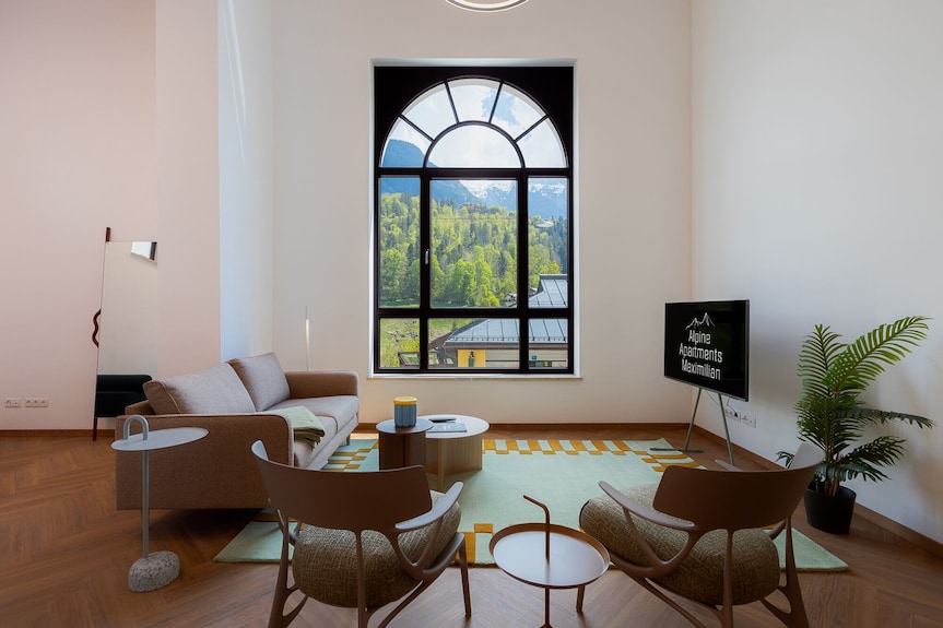 Appartement 'Max 14' Met Uitzicht Op De Bergen, Balkon En Wifi - Berchtesgaden