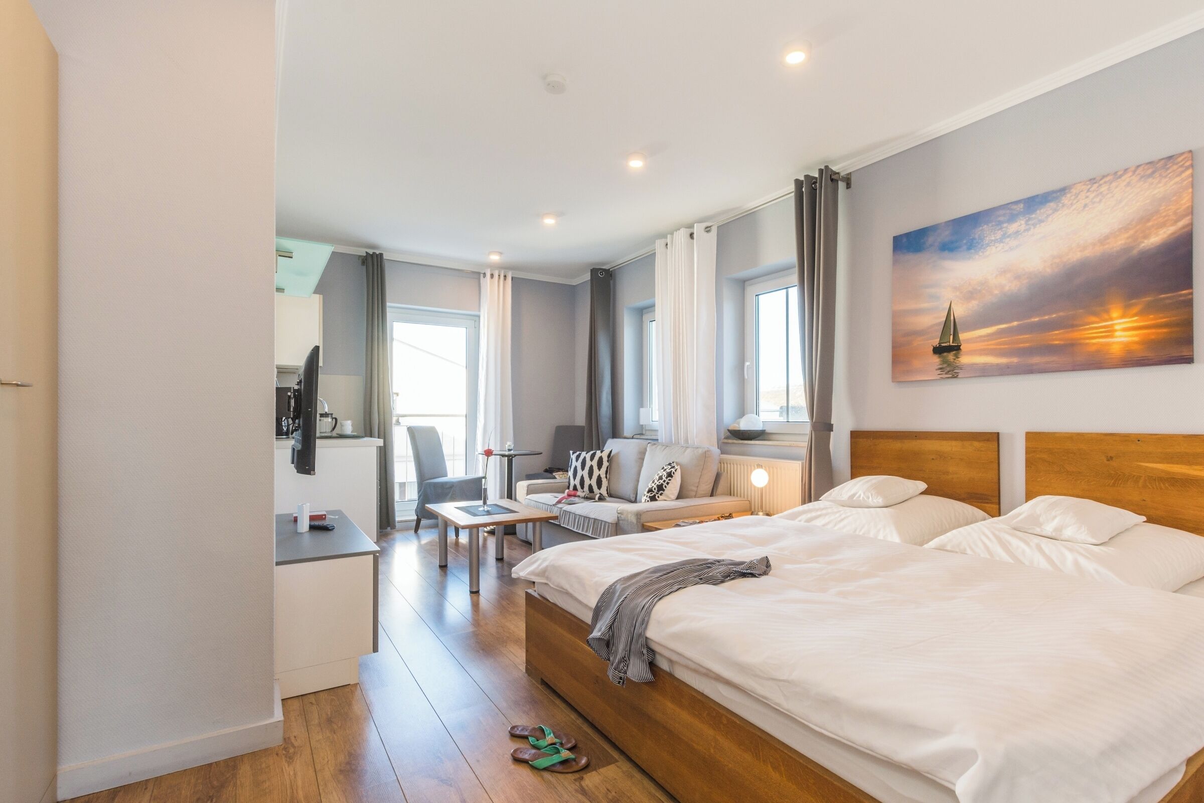 Ferienappartement "Neue Galerie 2" - Im Ortskern Ca. 20 M² Für 2 Personen - Ahrenshoop