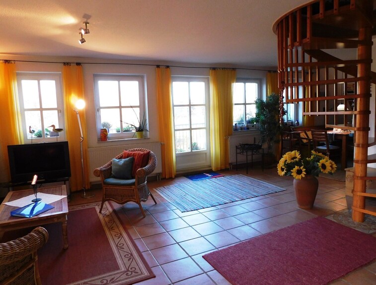 Vacation Apartment "Seestern" - Maisonette Apartment Approx. 70m² Living Space For 2-3 Persons - Ahrenshoop