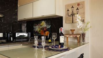 Apartamento básico | Opções para refeição