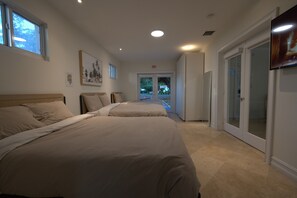 Casa Deluxe, vista para o jardim | Cofre no quarto, Wi-fi grátis 