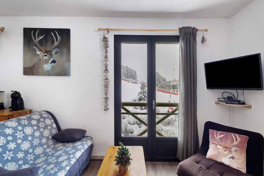 Appartement "Capcir" Avec Vue Sur Les Montagnes, Terrasse Partagée Et Wi-fi - Les Angles