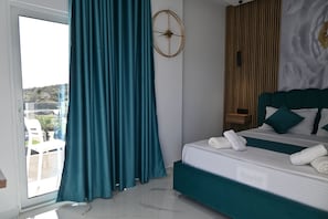Double Room with Park View | Roupa de alta qualidade, cofre no quarto, quartos insonorizados 
