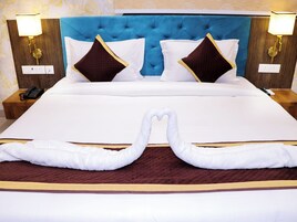 Quarto Duplo Deluxe | Camas de colchão Select Comfort, quartos insonorizados 