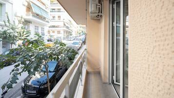 Suíte estúdio superluxo, sacada | Vista do quarto