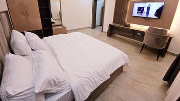 Apartamento superior | 1 quarto, ferros/tábuas de passar roupa, Wi-Fi de cortesia